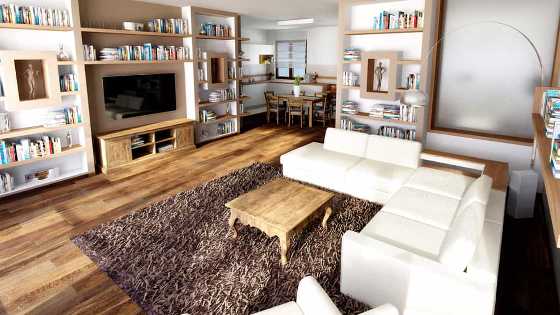 Books Living Room - ViSoft GmbH
